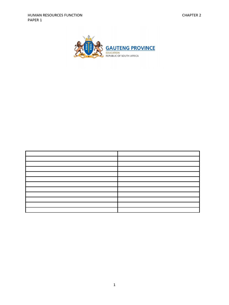 Human Resources Function Overview | PDF | Recruitment | Employment