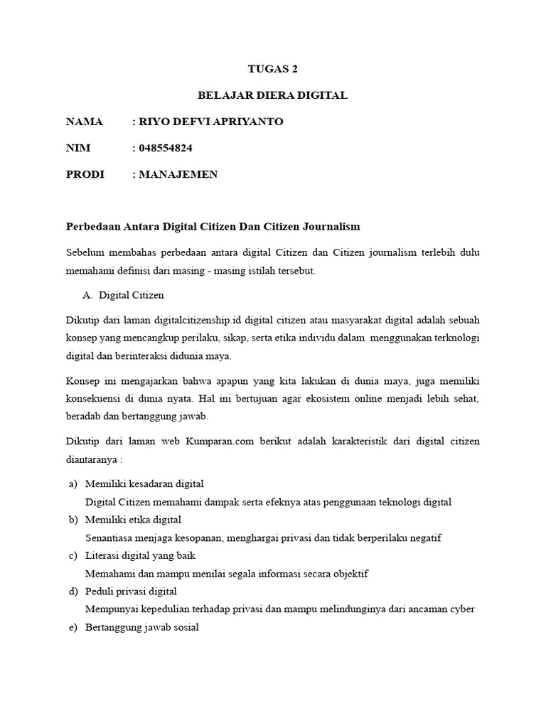 Tugas 2 Belajar Diera Digital Riyo Defvi Apriyanto | PDF