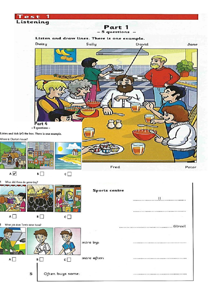 Movers 1 Test 1 Pdf