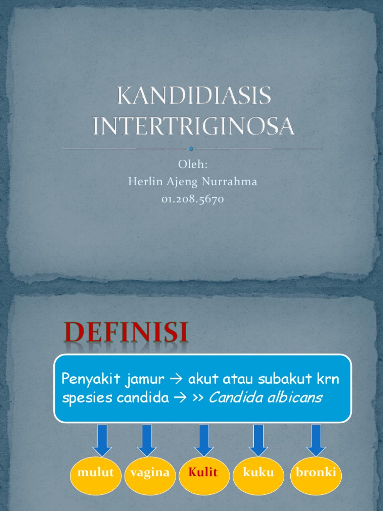 Kandidiasis Intertriginosa | PDF