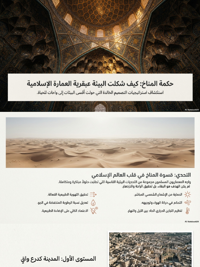 Climate Shaped Islamic Architecture | PDF