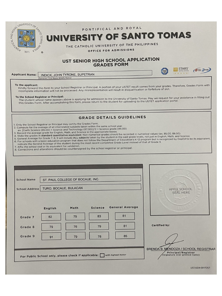 USTET | PDF
