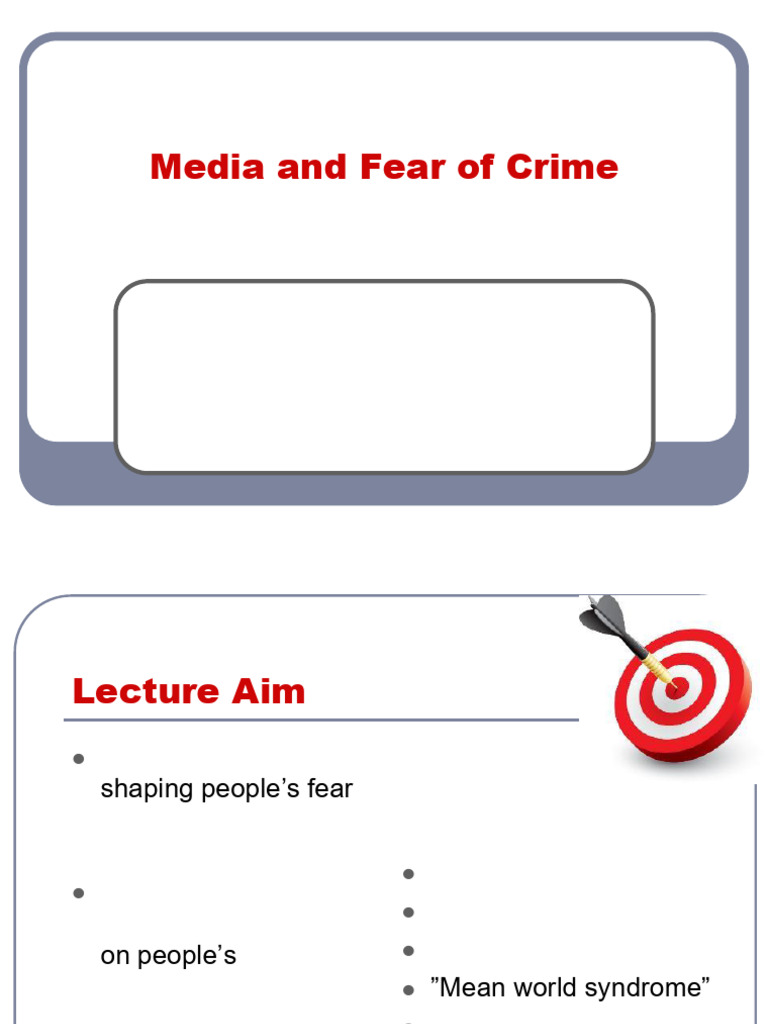 8 - Playing On The Fear Factor | PDF | Crimes | Crime & Violence
