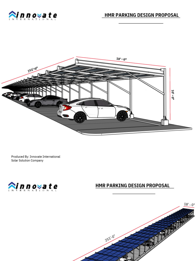 HMR Parking Design Proposal PDF | PDF