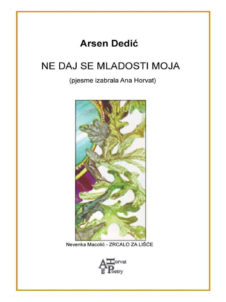 PDF Arsen Dedic | PDF