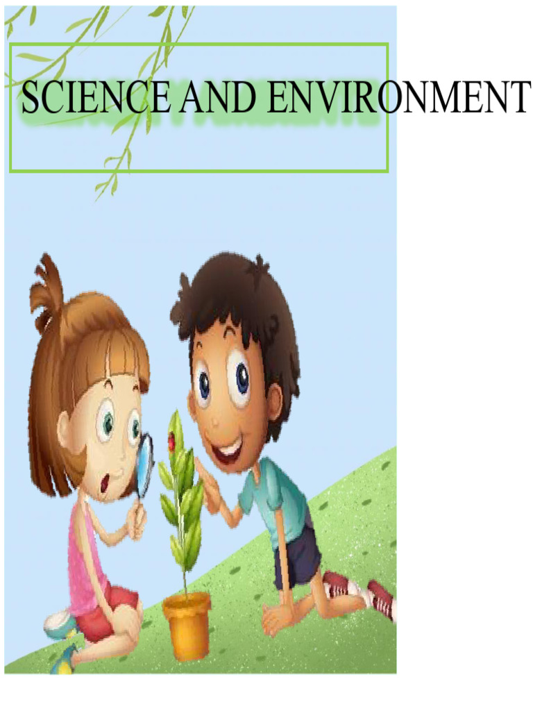 Environmental Care Learning Notebook | PDF | Foods | Senses
