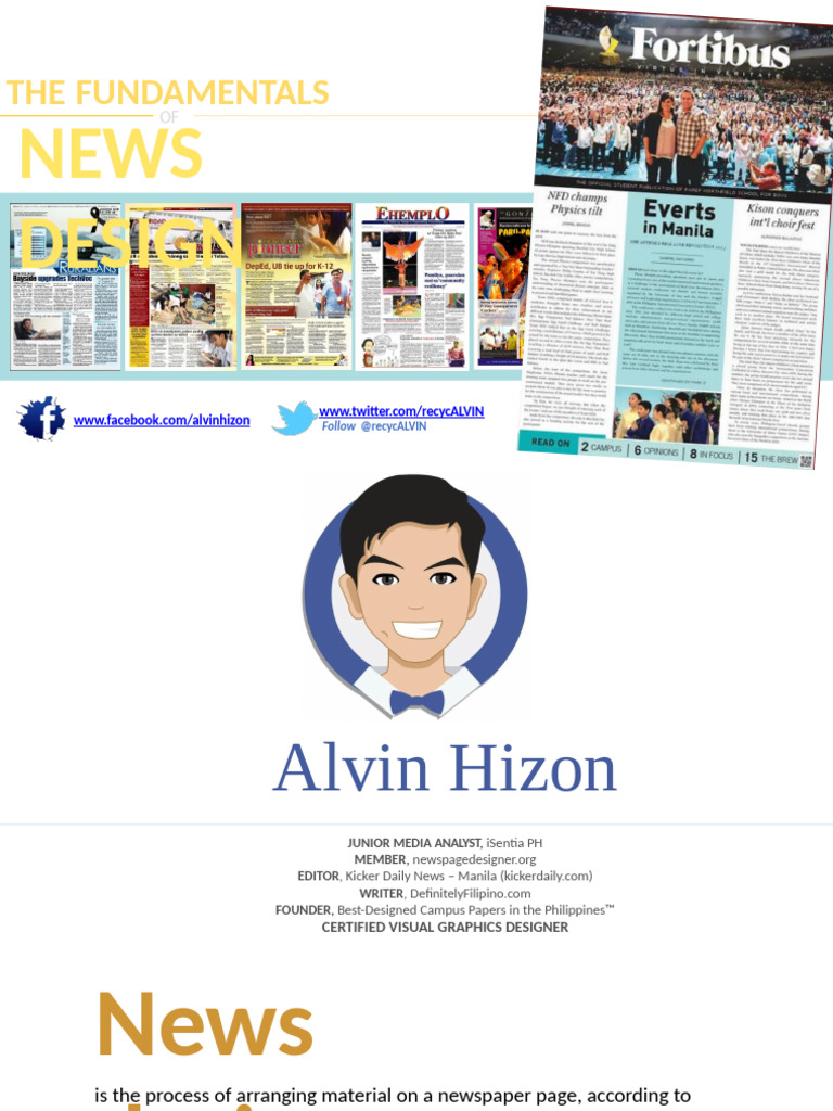 Essentials of News Design Principles | PDF | Serif | Typefaces