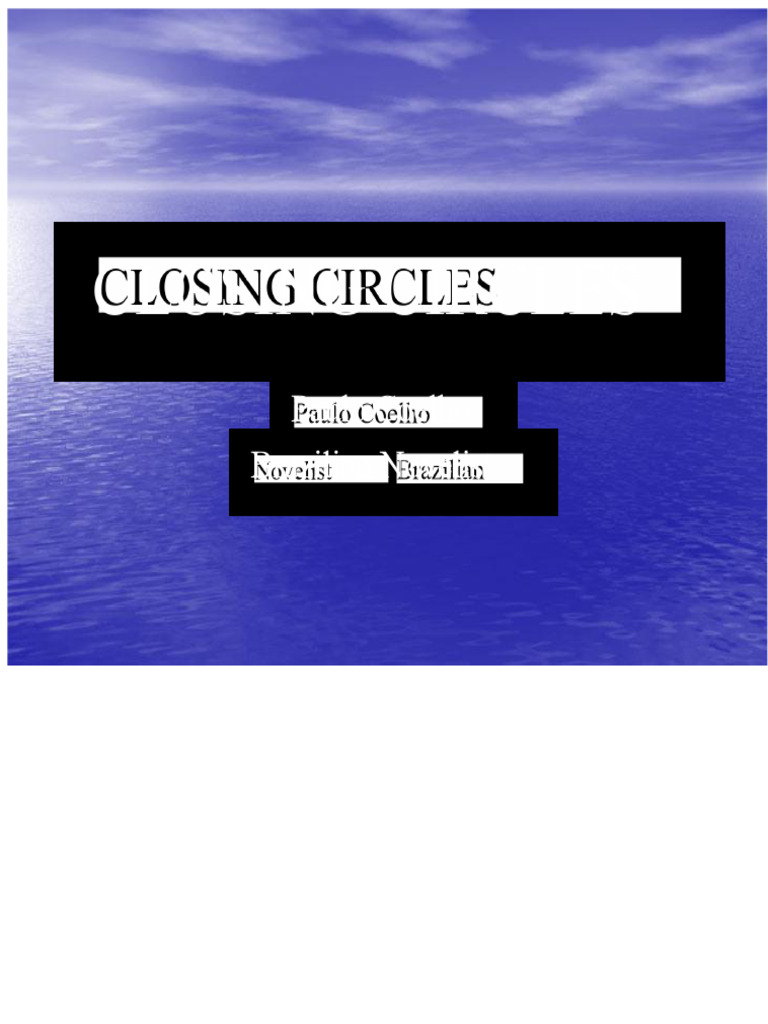 The Importance of Closing Life Chapters | PDF