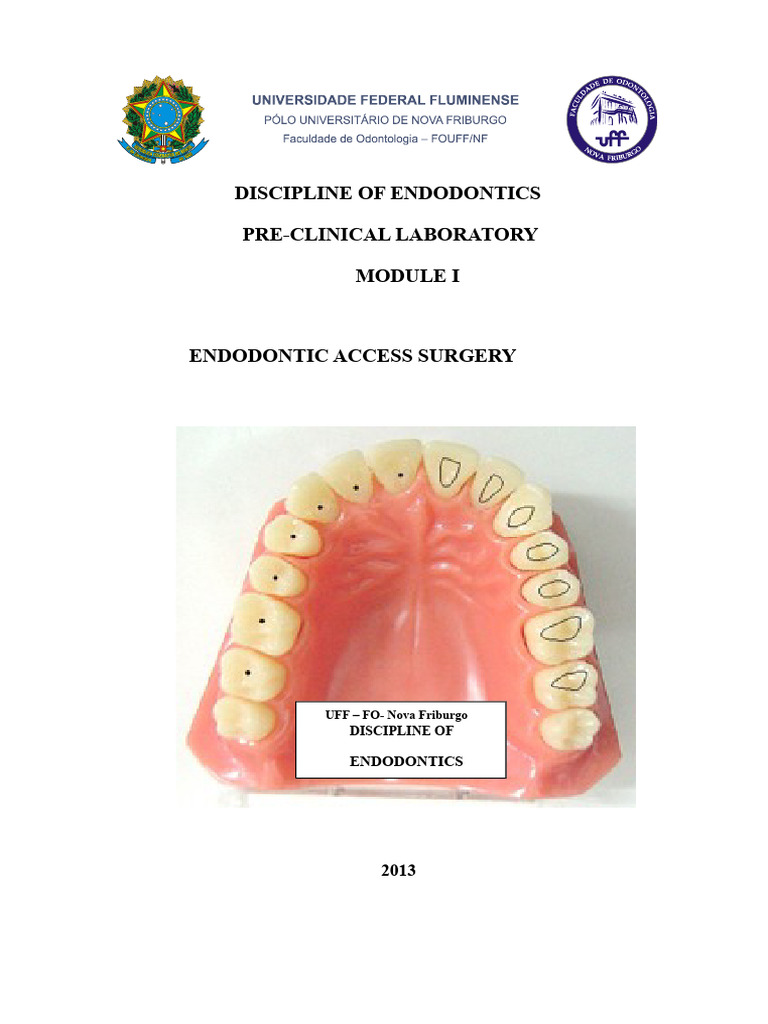 Endodontic Access Surgery Guide | PDF | Dental Anatomy | Dentistry Branches