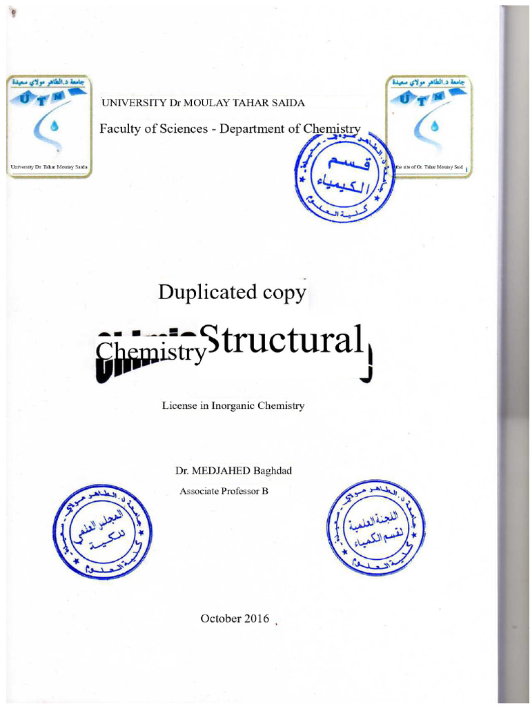 7_Copy_B.Medjahed | PDF | Crystal | Crystal Structure
