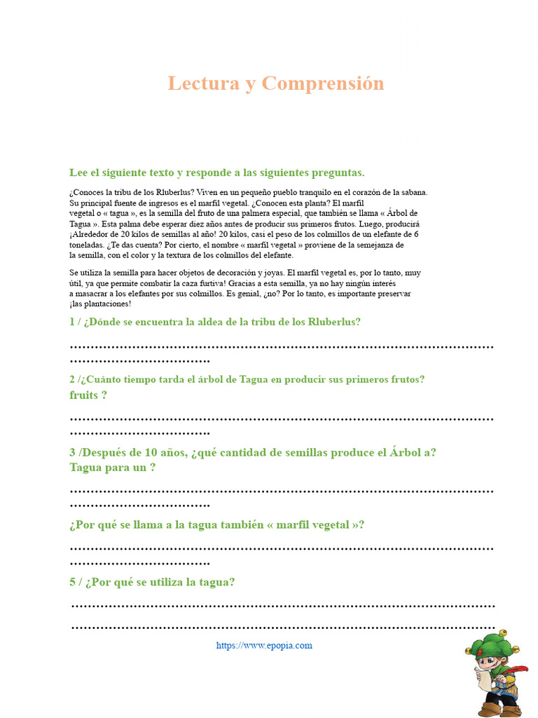 lectura-comprensión-cm1-cm22 | PDF
