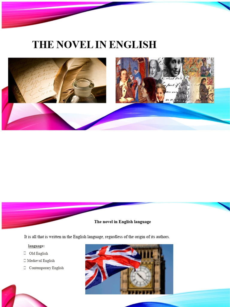 The Novel in English Language Exhibition | PDF | Novels | English ...