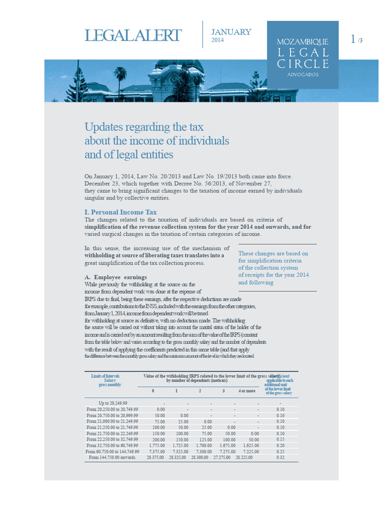 IRPS Table | PDF | Taxes | Tax Deduction