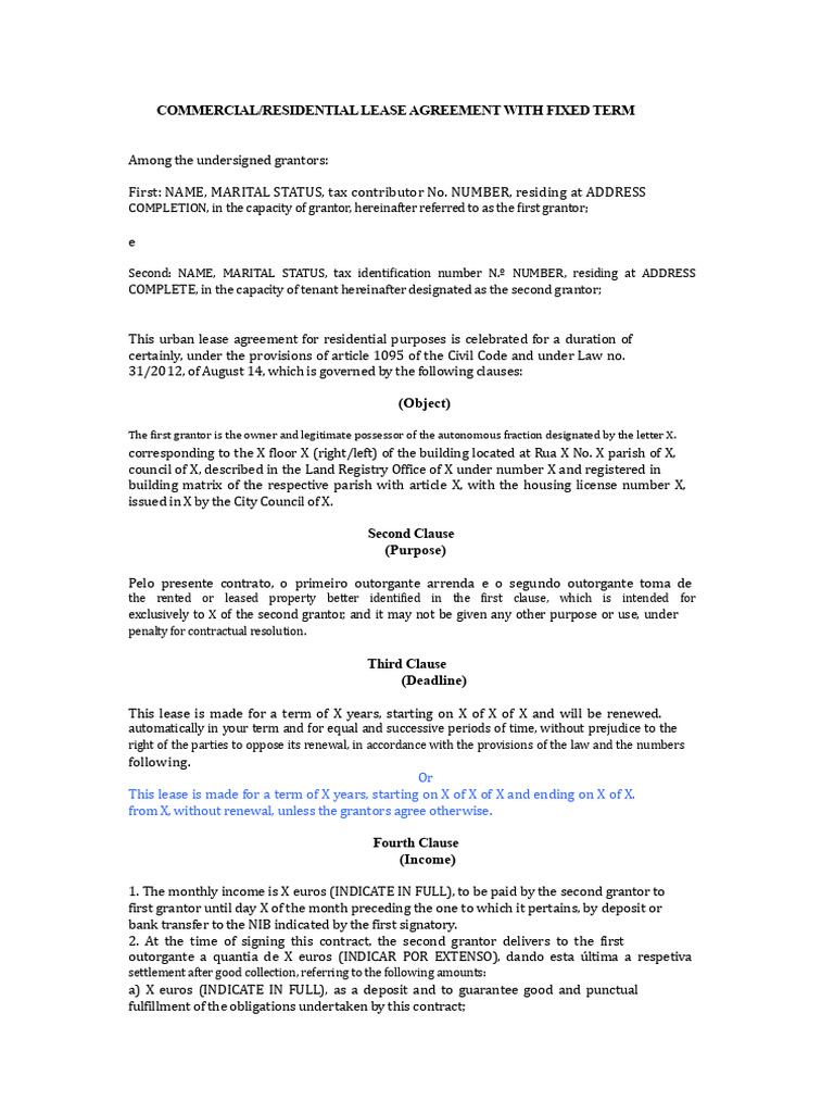 draft-lease-agreement-and-e-konomista.pdf | PDF | Lease | Common Law
