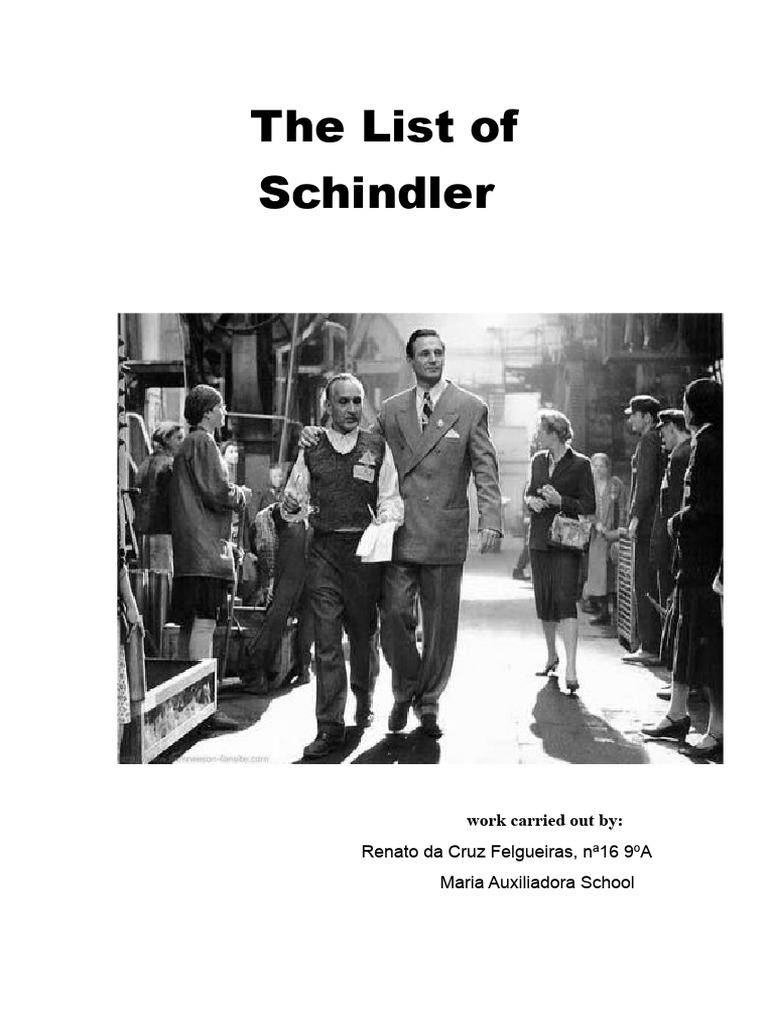 Schindler's List | PDF