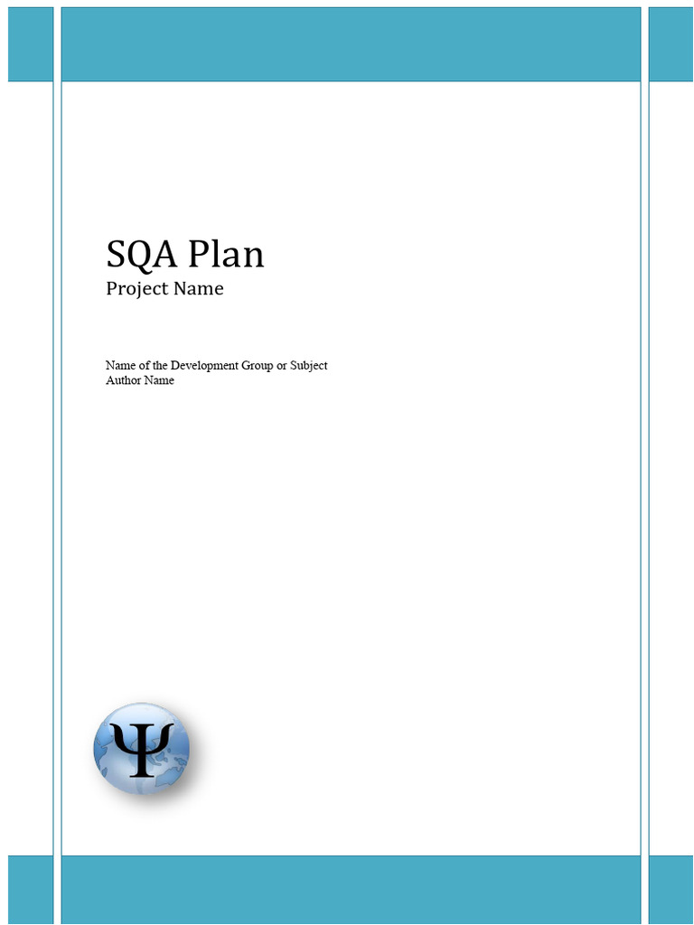 SQA Plan Template.docx | PDF | Performance Indicator | Version Control