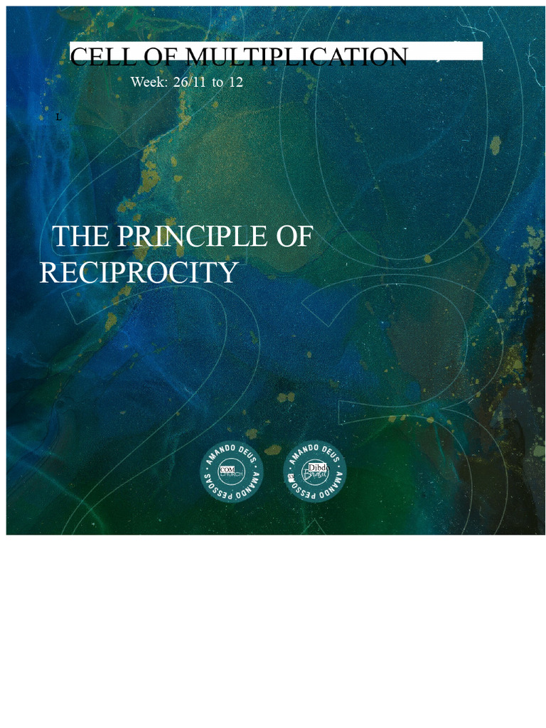Understanding the Law of Reciprocity | PDF | God | Religious Belief And ...