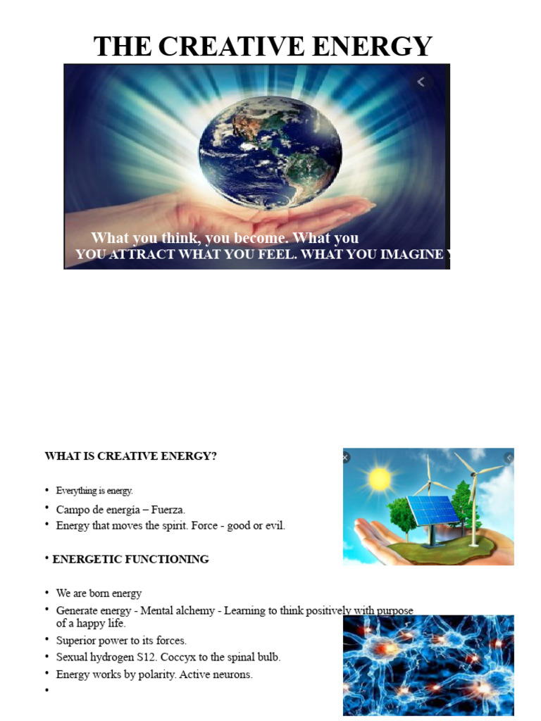 Understanding Creative Energy Dynamics | PDF