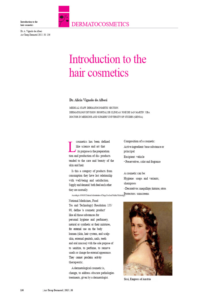 Overview of Hair Cosmetics and Dermo-Care | PDF | Shampoo | Cosmetics