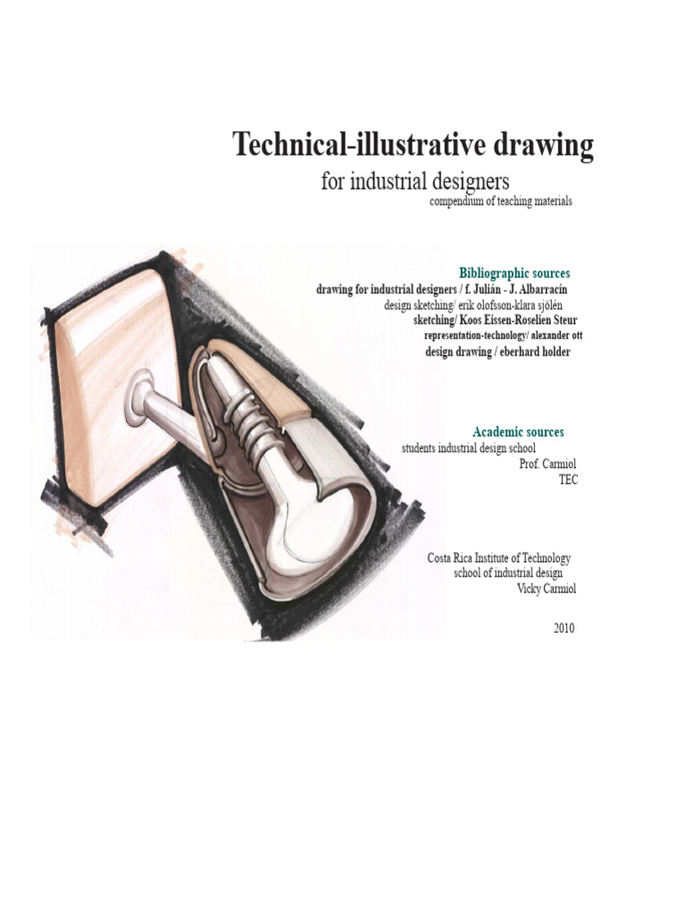 Industrial Design Drawing Techniques | PDF | Drawing