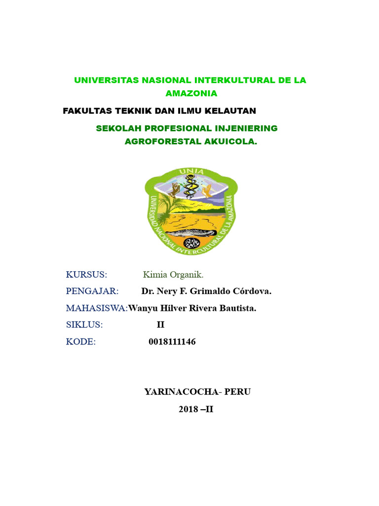 Perbedaan Antara Senyawa Organik Dan Anorganik | PDF