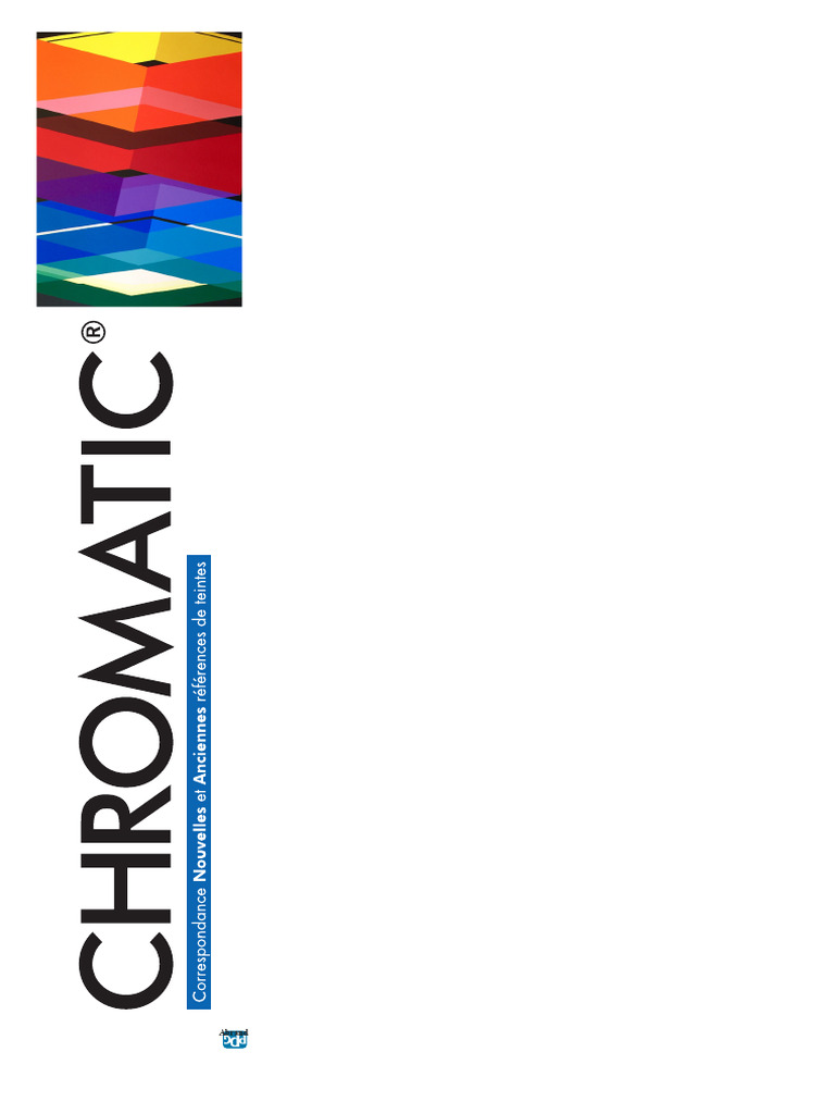 CHROMATIC Correspondences New To Old Shades 2018 | PDF