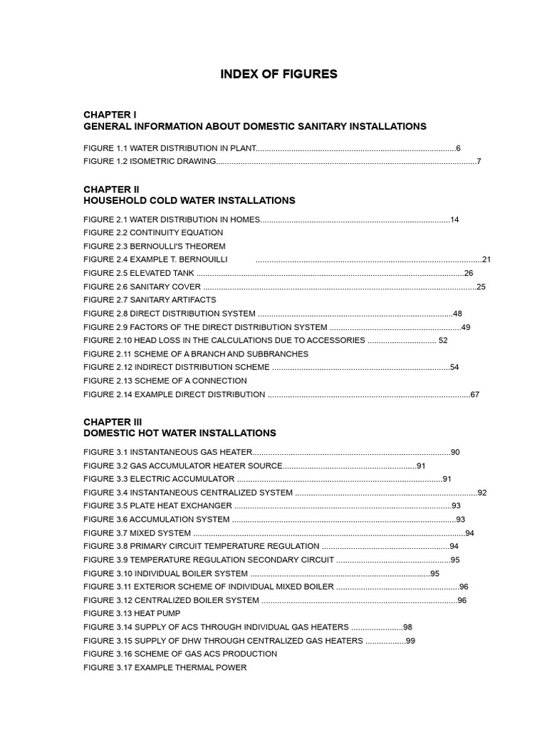Index of Figures Thesis | PDF | Water Heating | Mechanical Engineering