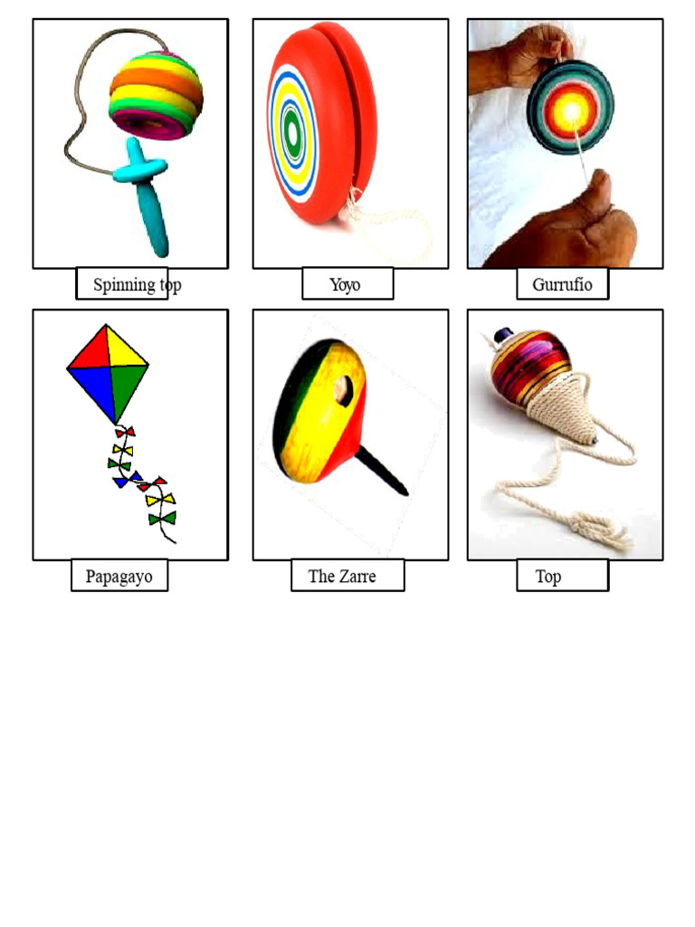 Traditional Toys and Games List | PDF
