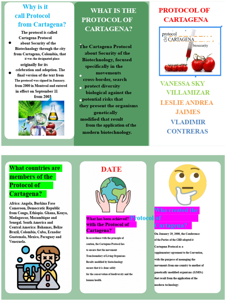 Sciences P Cartagena Protocol | PDF | Life Sciences | Biology