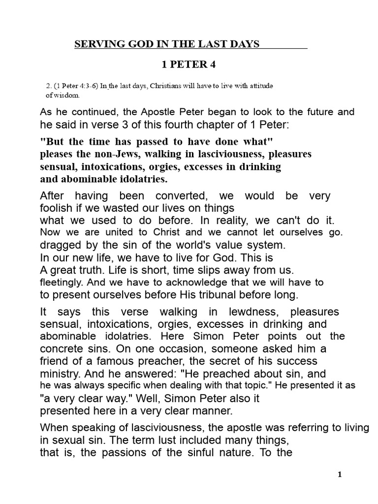 Serving God in The Last Days 2 | PDF | Jesus | Last Judgment