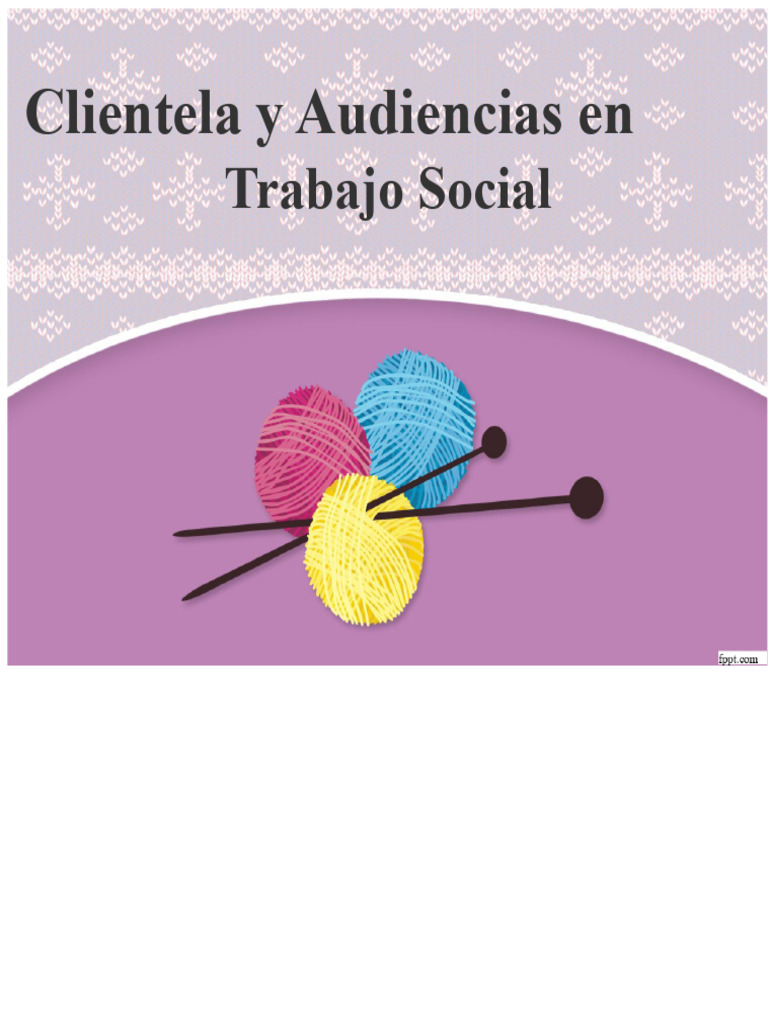Clientela y Audiencias en SW | PDF | Trabajo Social | Comunidad