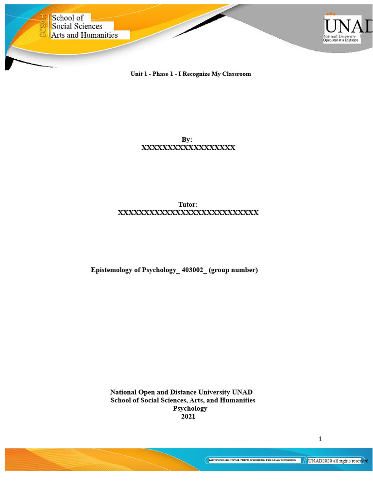 Example of Cover Page For Individual or Collaborative Work | PDF