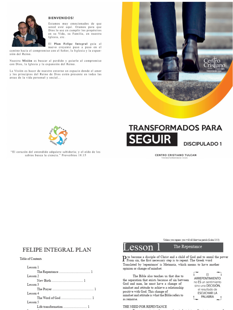 discipleship 1 | PDF | Born Again | Bible