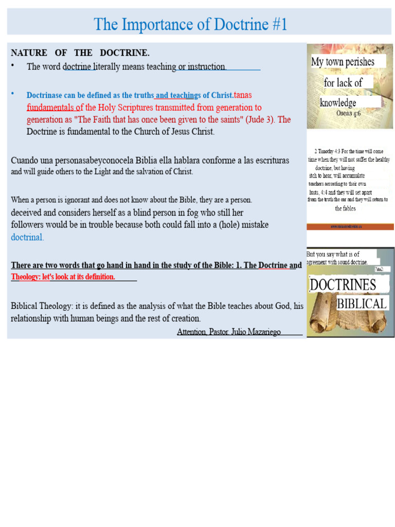 Understanding Christian Doctrine Essentials | PDF | God In Christianity ...