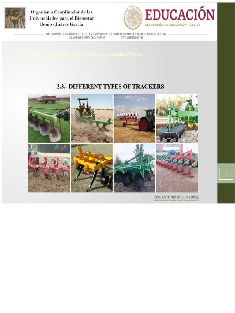 Types of Agricultural Harrows Explained | PDF | Plough | Agriculture