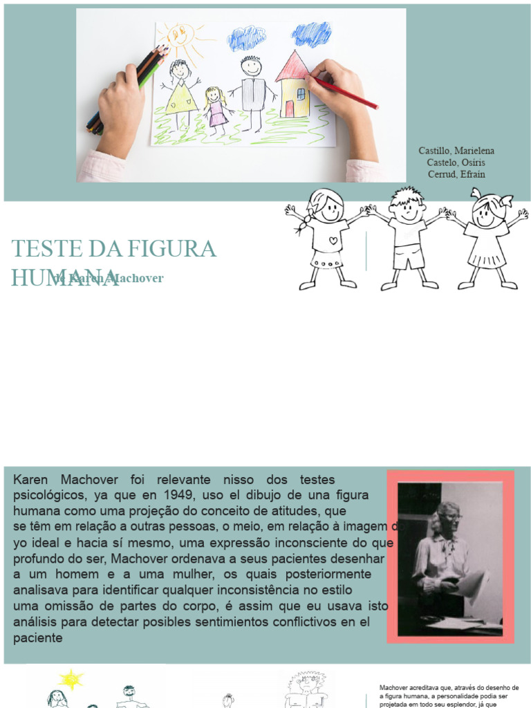Teste da Figura Humana de Machover | PDF | Desenho | Tempo