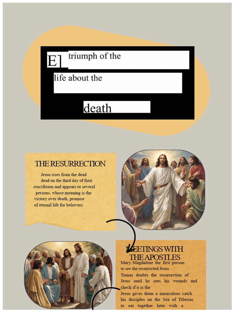 Infographic Resurrection of Jesus | PDF
