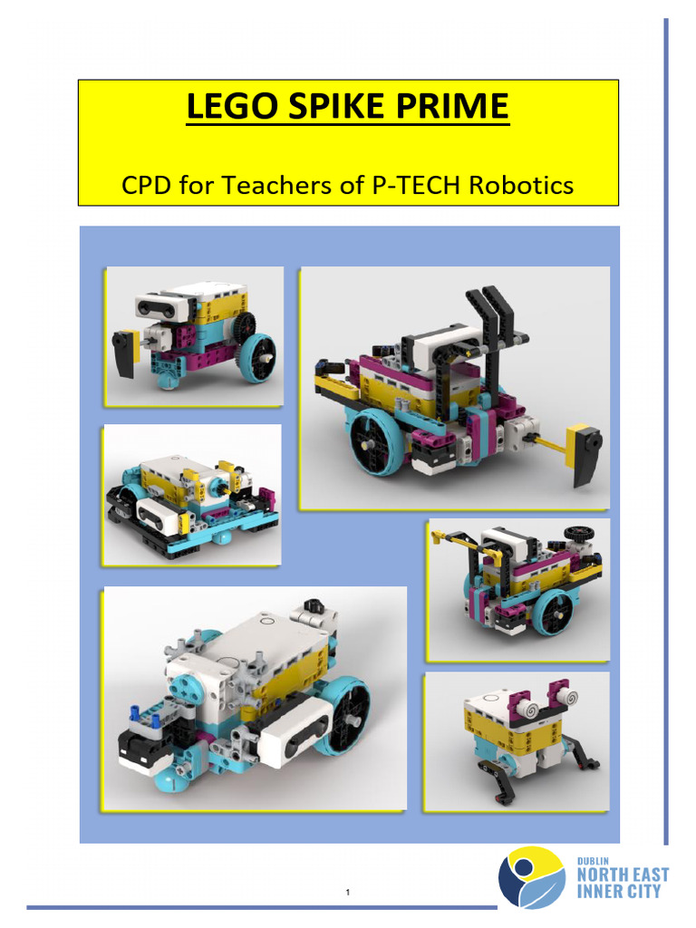 LEGO SPIKE Prime Robotics Course Guide | PDF | Gyroscope | Robot