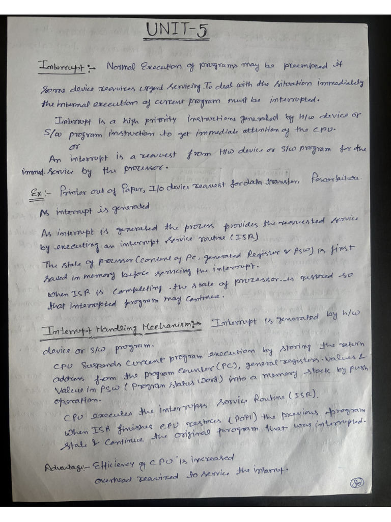 COA Unit-5 Notes | PDF