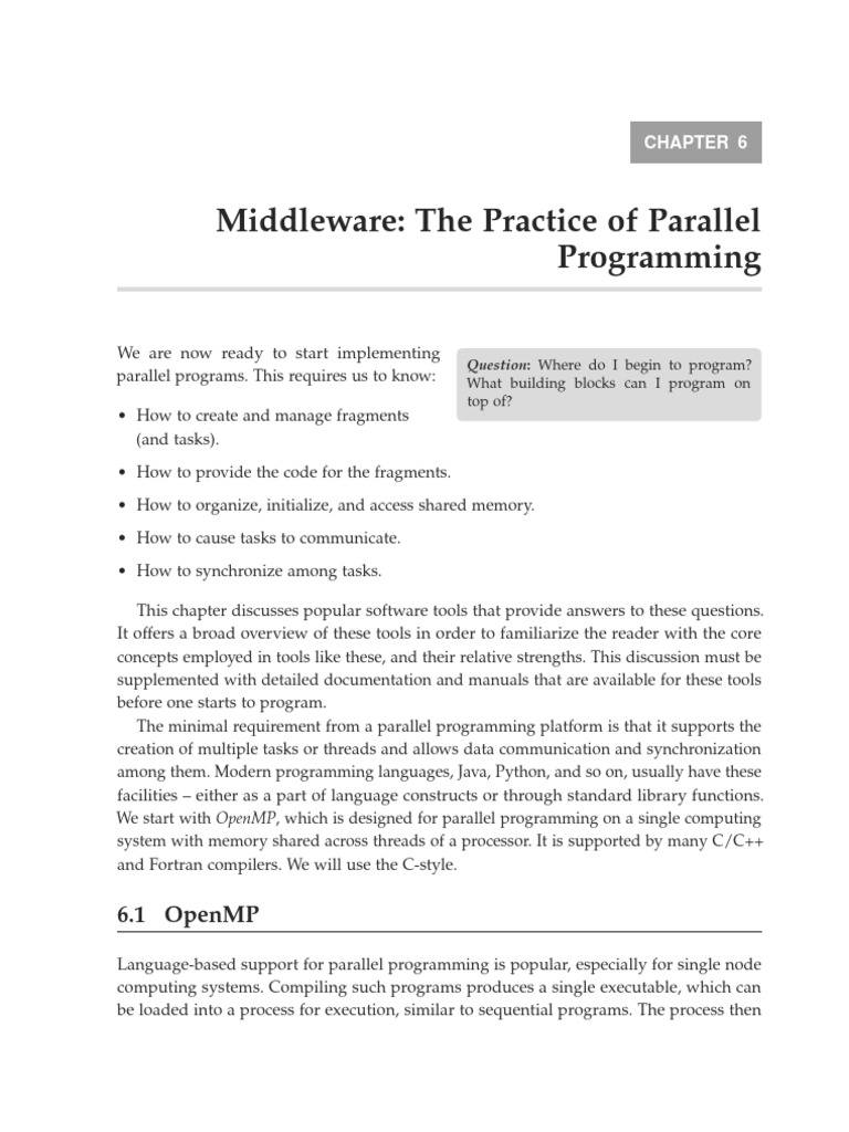 06 the Practice of Parallel Programming | PDF | Parallel Computing | Computer Programming