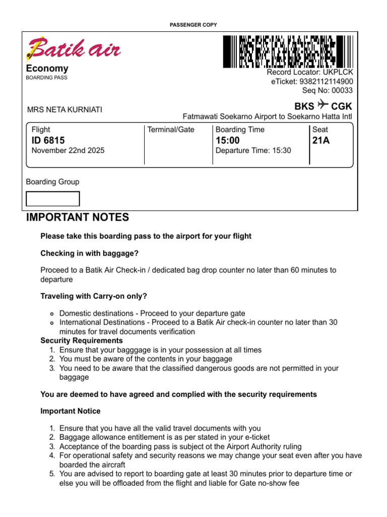 Mrs Neta Kurniati | PDF | Aviation