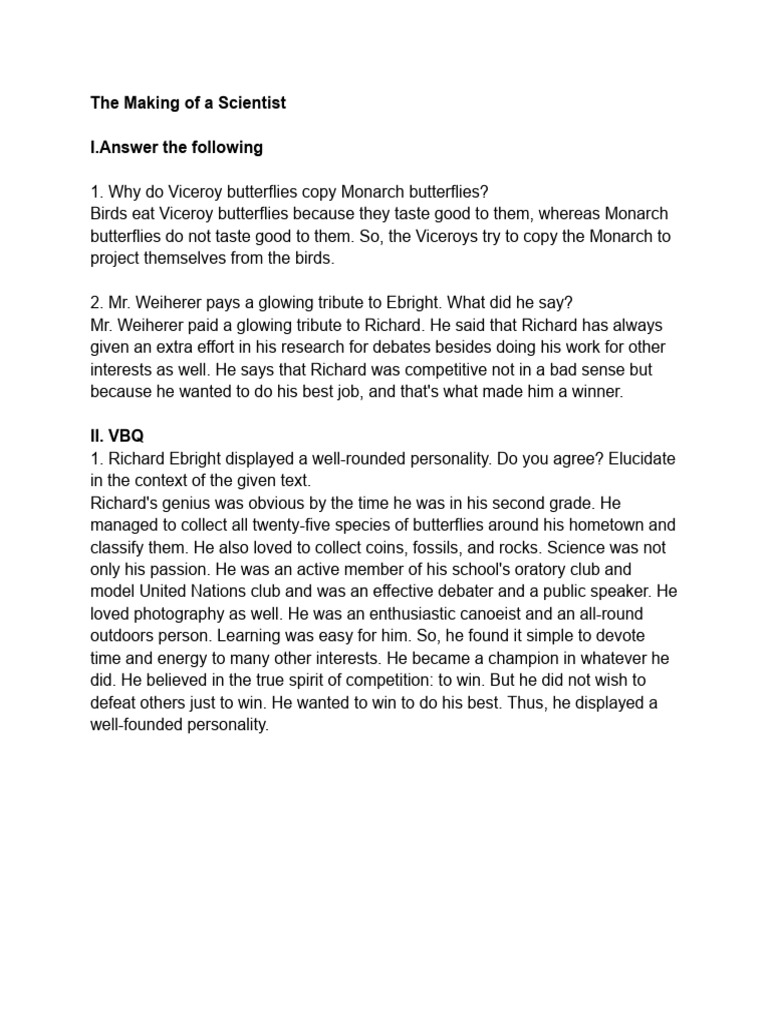 The Journey of Richard Ebright: A Scientist's Profile | PDF