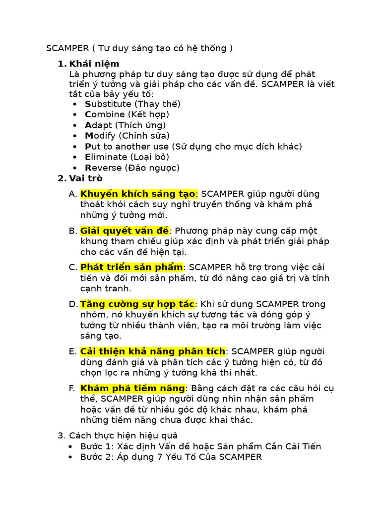 Scamper | PDF