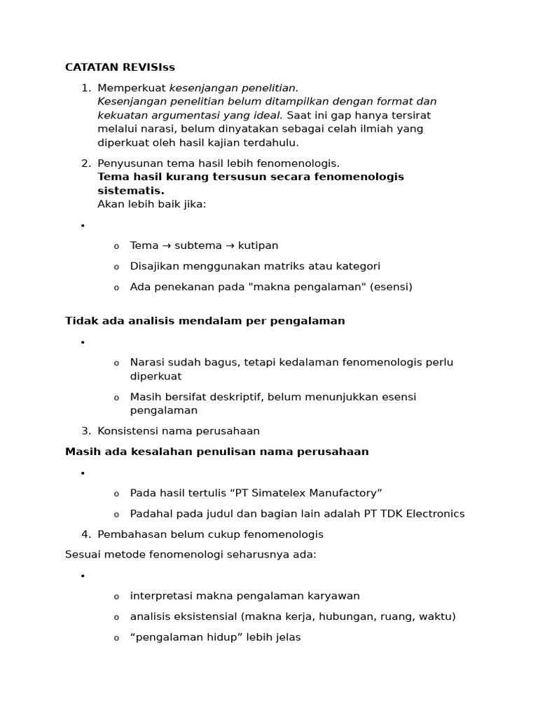Revisi | PDF