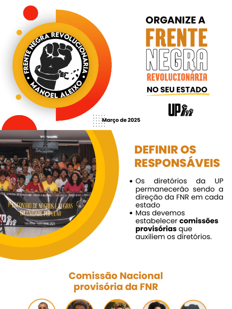 Organize a FNR em Seu Estado | PDF | Brasil