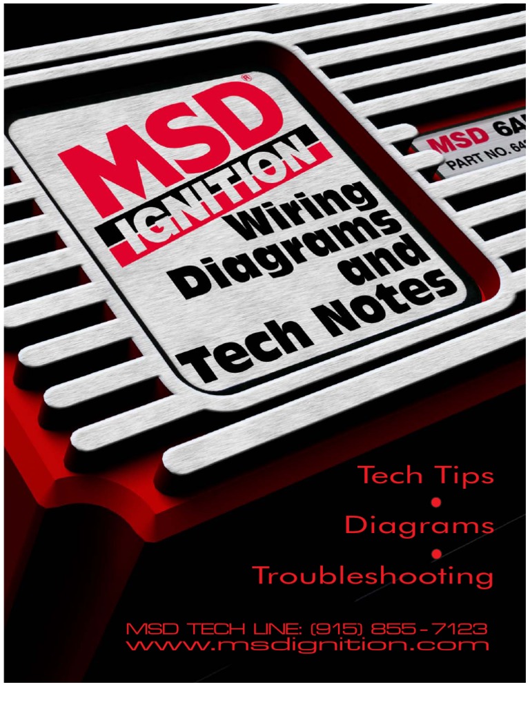 MSD Ignition Tech | PDF | Ignition System | Distributor