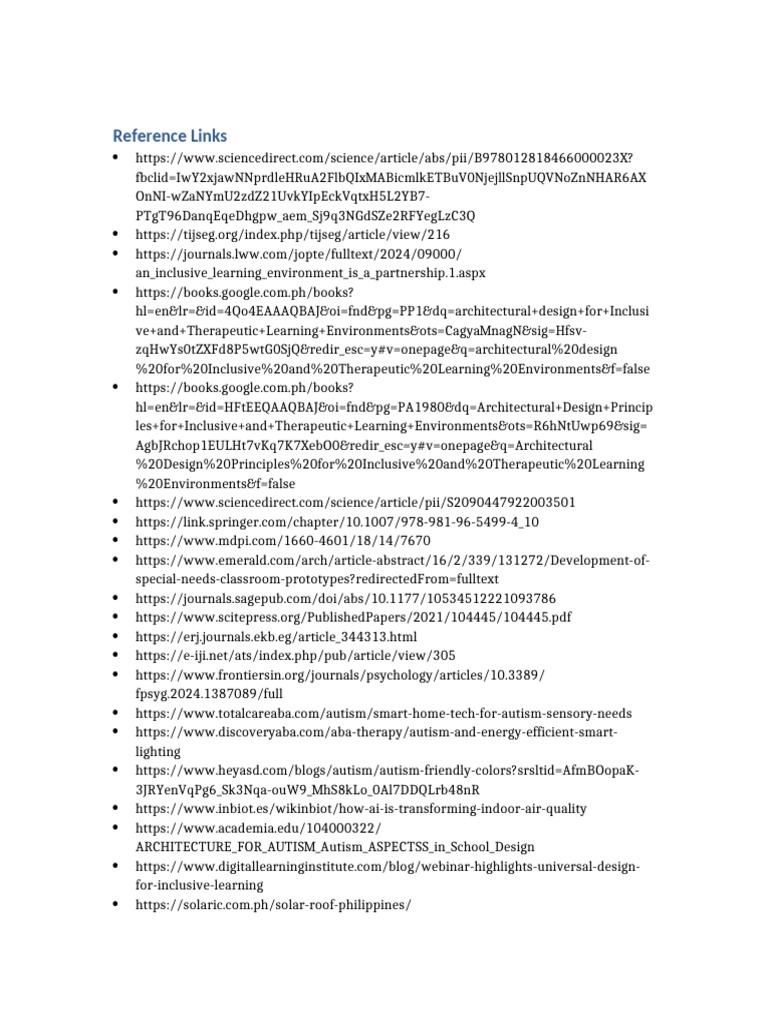 References Links | PDF