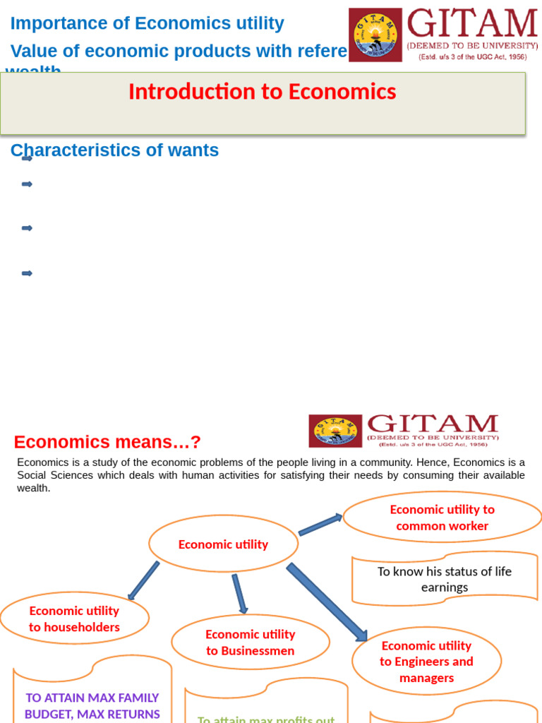 Economics-utility-wealth&Comforts -Module I-1 PPT (2) (1) | PDF ...