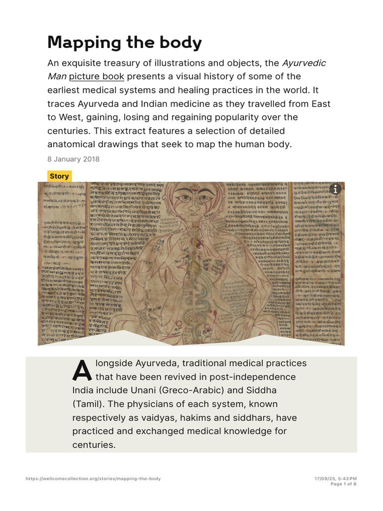Mapping The Body | PDF | Ayurveda | Medicine