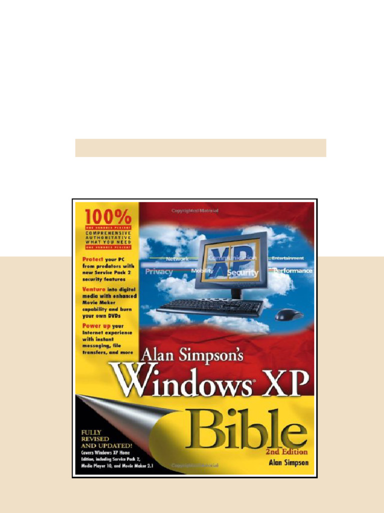 Alan Simpson S Windows XP Reloaded Bible 2nd Edition Alan Simpson ...